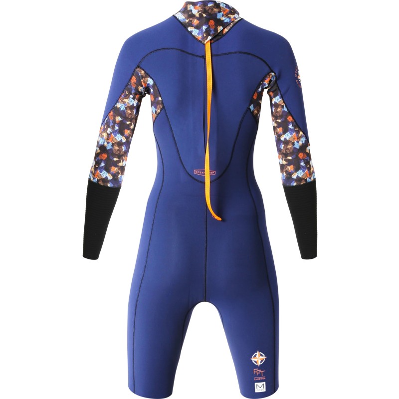 Shorty DUALZIP Femme - Néoprène OCEAN STEP - DIRECT SAILING